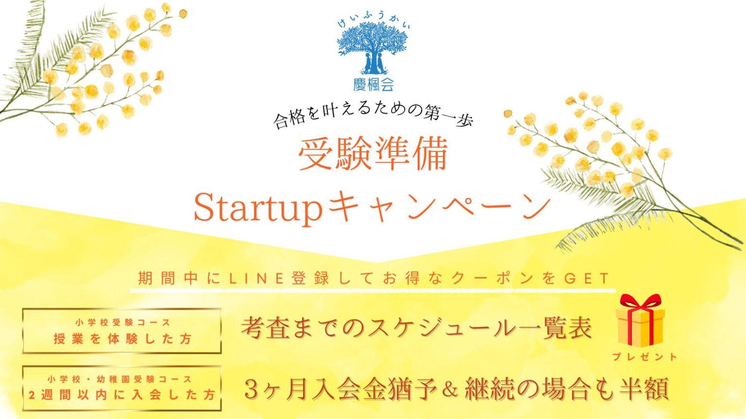 小学校受験 慶楓会（港区、南麻布・白金台渋谷区、広尾の幼児教室）